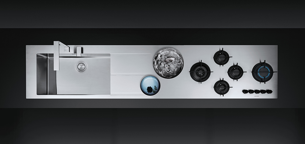 Designer stainless steel kitchen appliances | Barazza srl
